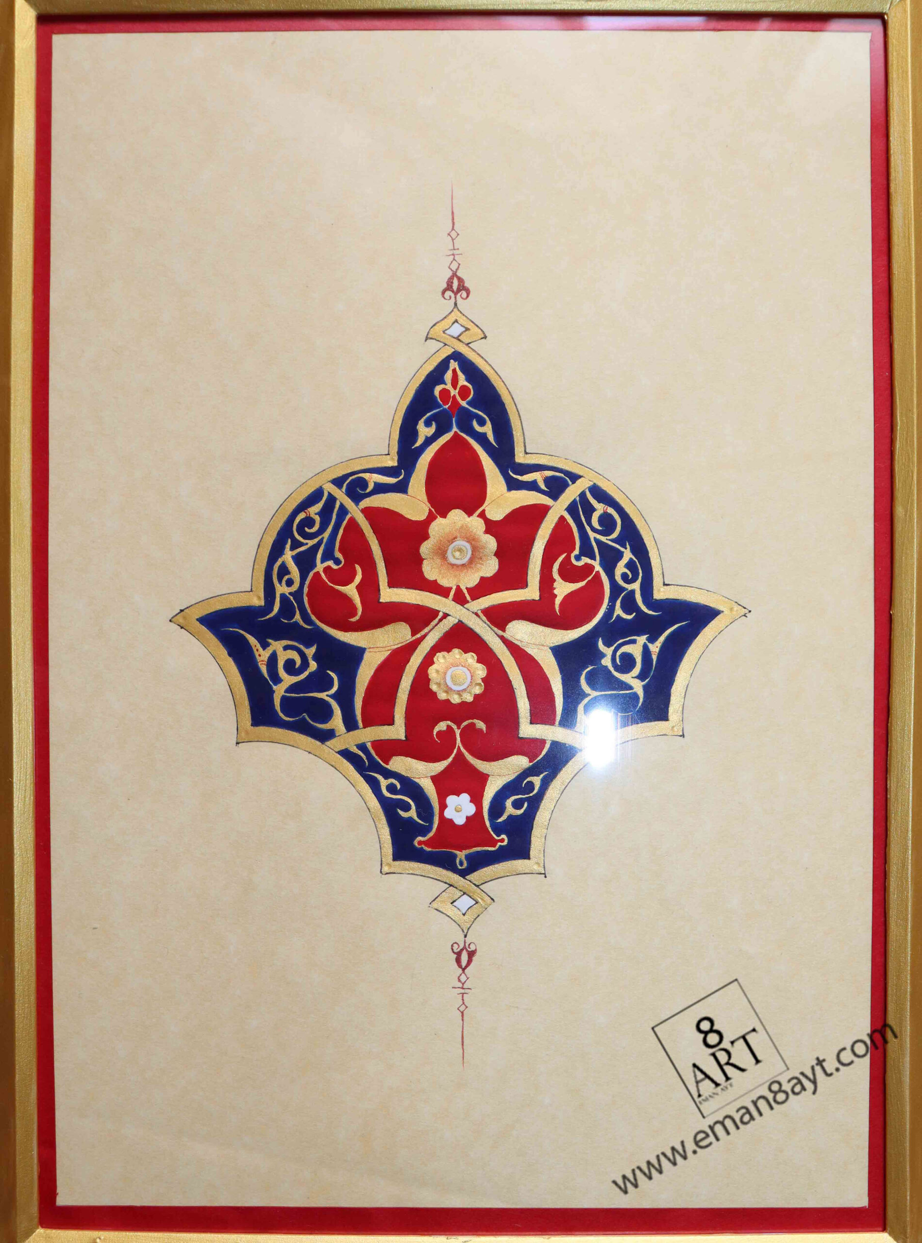 Islamic Wall Art – Islamic Motifs 2 - 8Art Eman Ayt